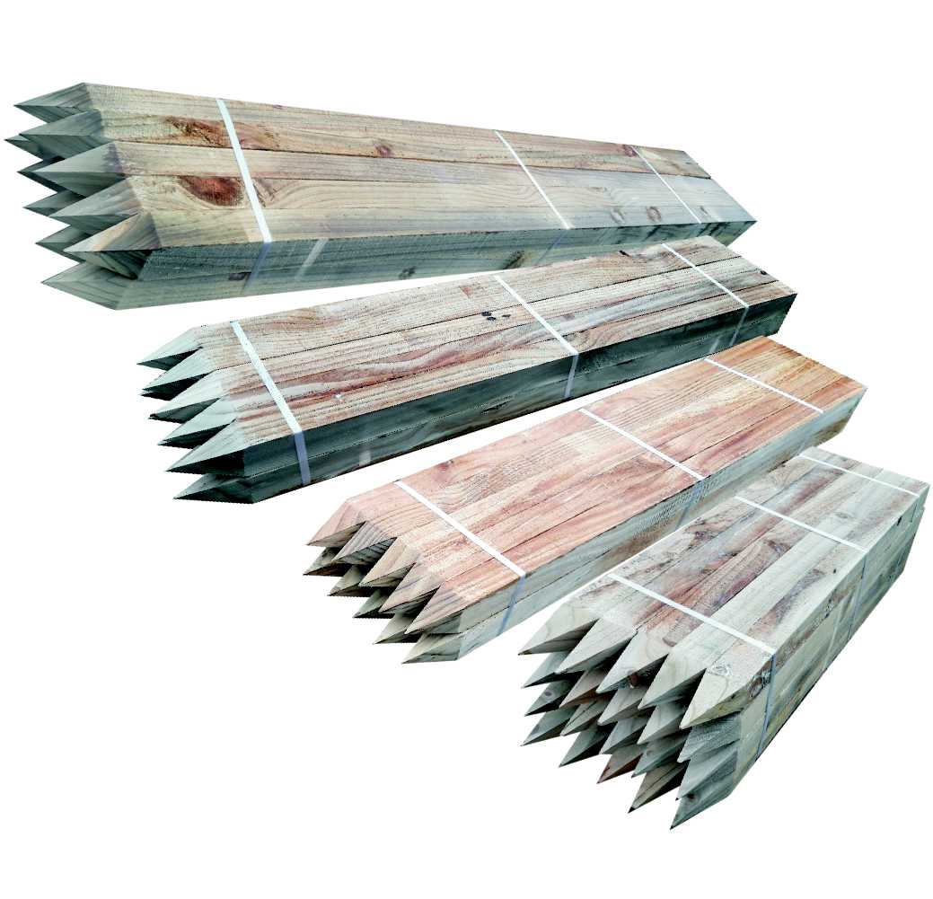 Pine Stakes Untreated - Egmont Commercial