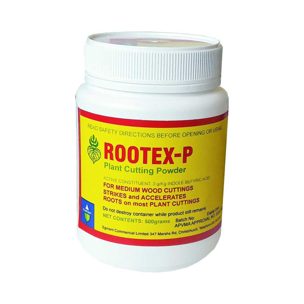 Rootex-P Powdered Rooting Hormone (500g) - 3gms - Egmont Commercial