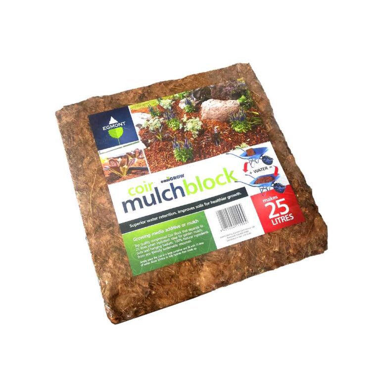 Retail Coir Mulch Block 25 Litre - Egmont Commercial