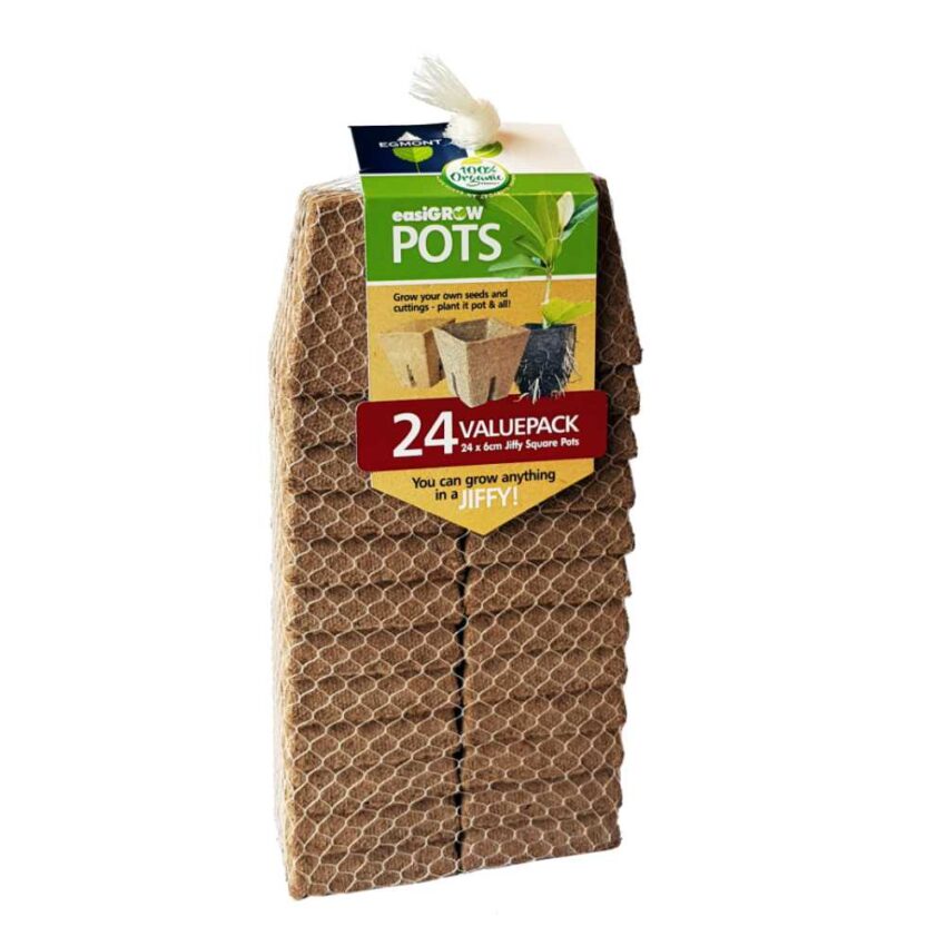 Retail Easi Grow 6cm Square Pots - Egmont Commercial