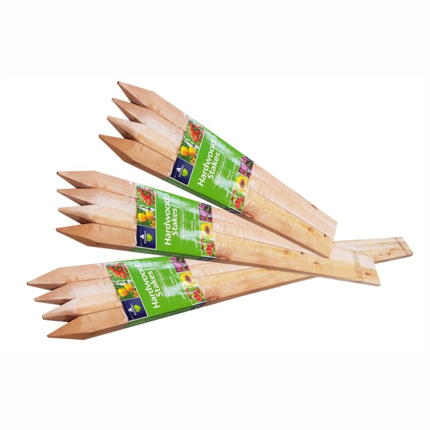Retail Hardwood Stakes 25mm Pre Packs. 4 per pack - Egmont Commercial