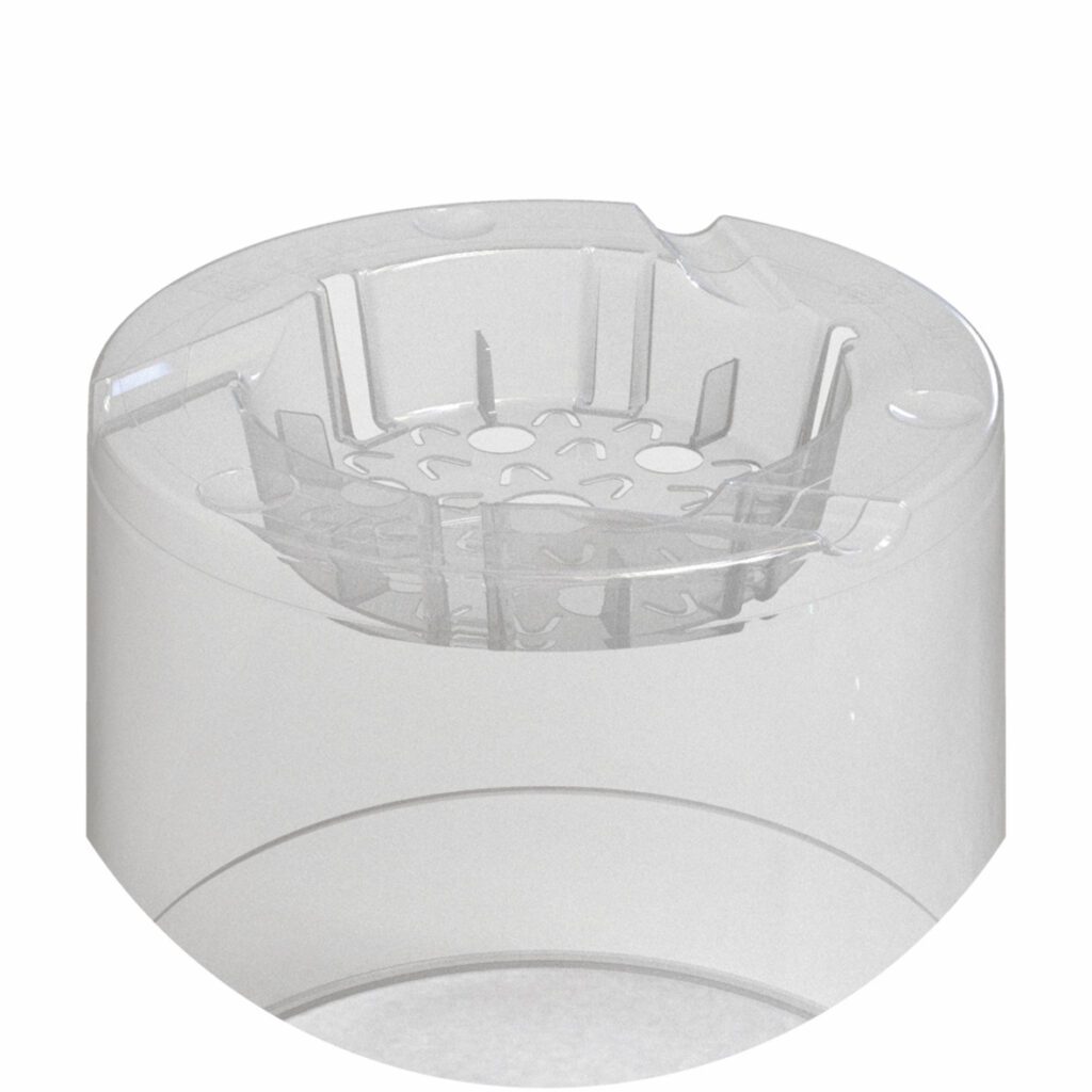 Orchid/indoor house plants pots - clear/translucent - Egmont Commercial