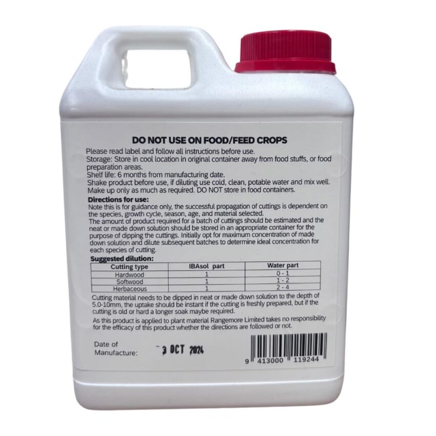 IBAsol Liquid Rooting Hormone (1L) - Egmont Commercial
